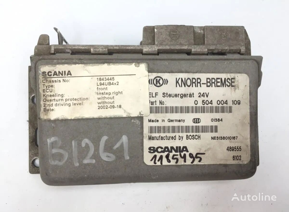 Unitate de control FLS Scania – Knorr-Bremse 504004109 24V 0 upravljačka jedinica za Bosch 489555 / 483114 kamiona