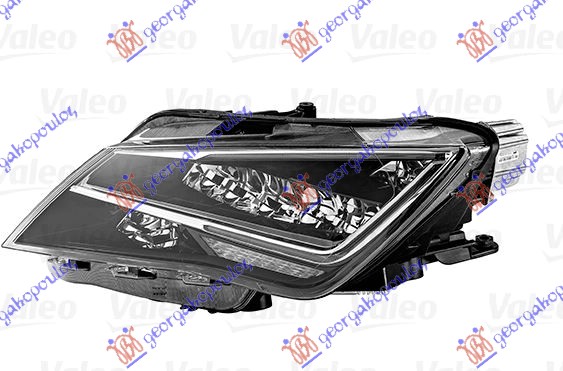 FAR CEO LED 15- (VALEO) Leva str. SEAT TOLEDO (2012-) (OEM: 6JB941007B, 6JB941007C)