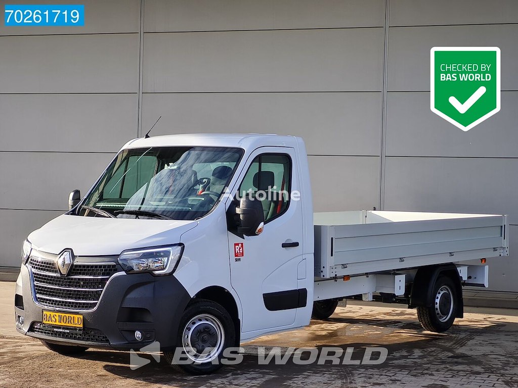 Novi Renault Master 165PK Nieuw! Open laadbak Trekhaak Pickup Airco Cruise Pr kamion s ravnom platformom < 3.5t