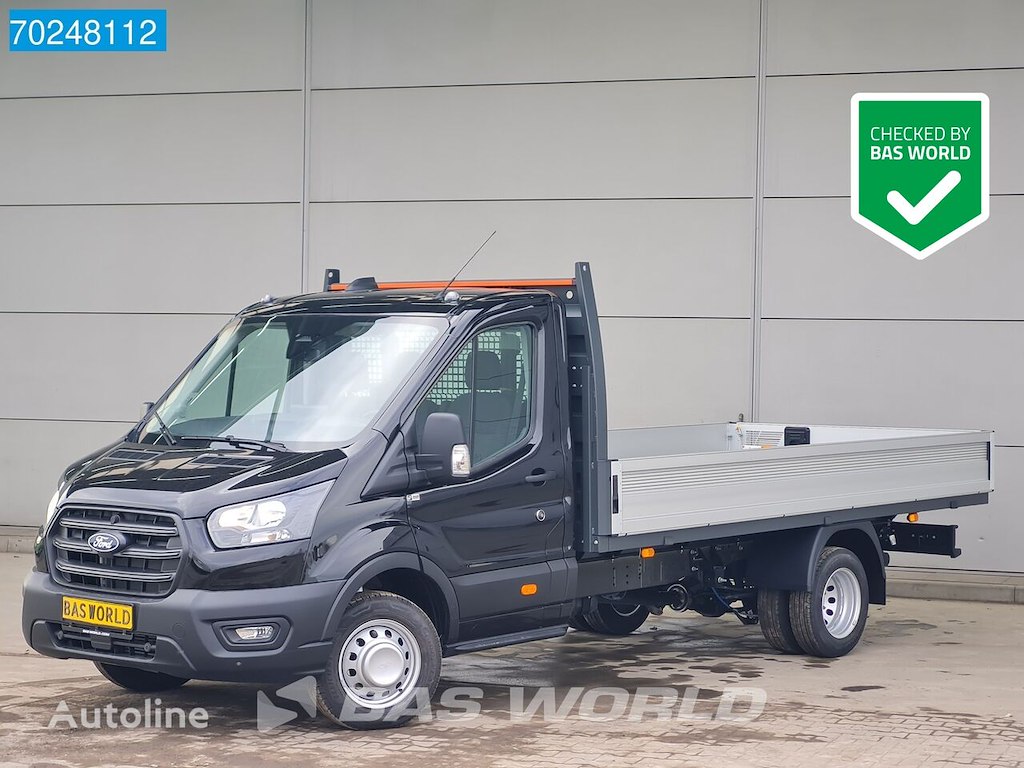 Novi Ford Transit 165pk Open laadbak Dubbellucht Pritsche Trekhaak Airco C kamion s ravnom platformom < 3.5t