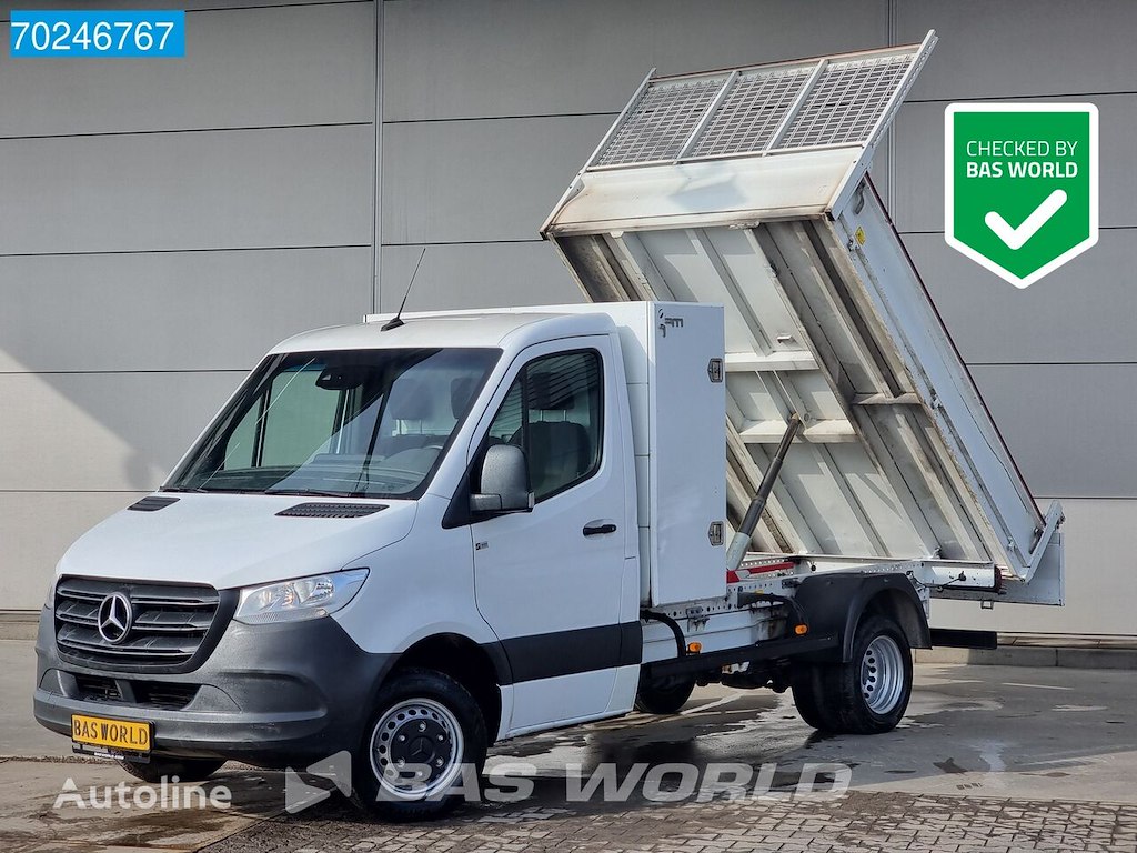 Mercedes-Benz Sprinter 514 CDI Kipper met Kist 3500kg trekhaak Airco Cruise Ti kamion kiper < 3.5t