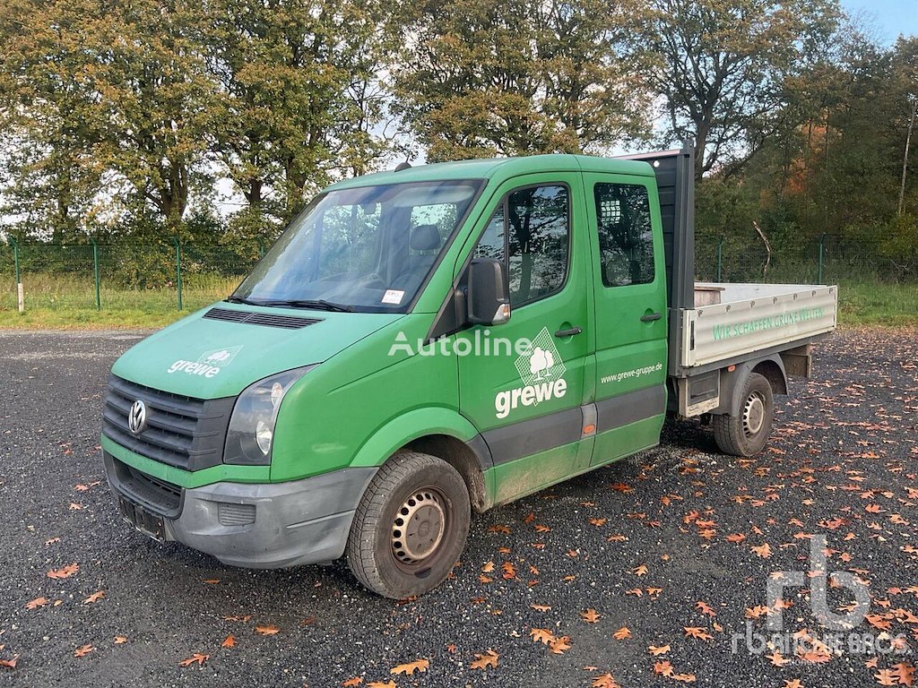 Prodaje se Volkswagen CRAFTER TDI Crew Cab 4x2 kamion s ravnom platformom < 3.5t na aukciji