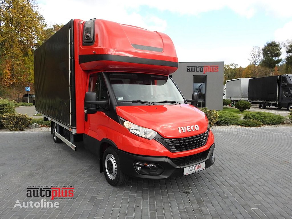 IVECO DAILY 35S18 PLANDEKA 10 PALET WEBASTO TEMPOMAT KLIMATYZACJA PNEU kamion s ceradom < 3.5t