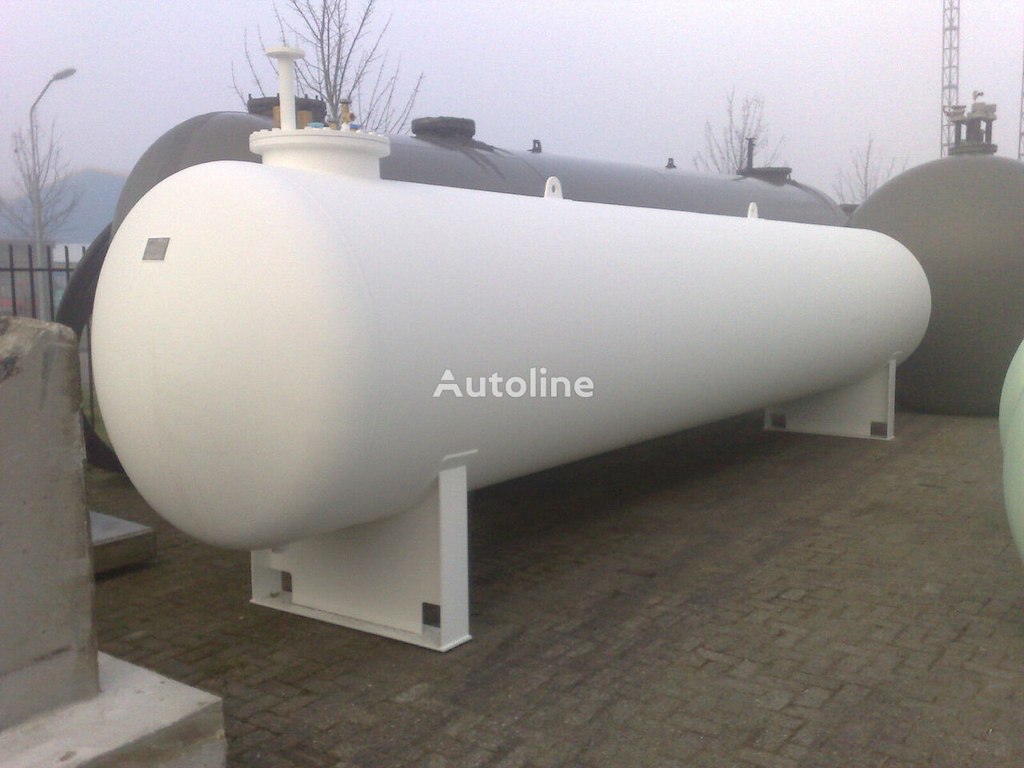 Visser De used Gastank Propaan/Butaan LPG tank 17m3 (8,5 ton) Ø 1600 cisterna za gas