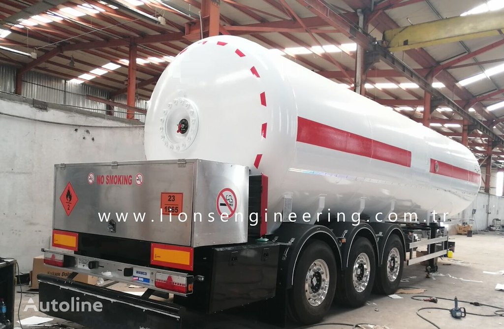 Nova LPG Semi trailer Storage tank Lions Engineering cisterna za gas