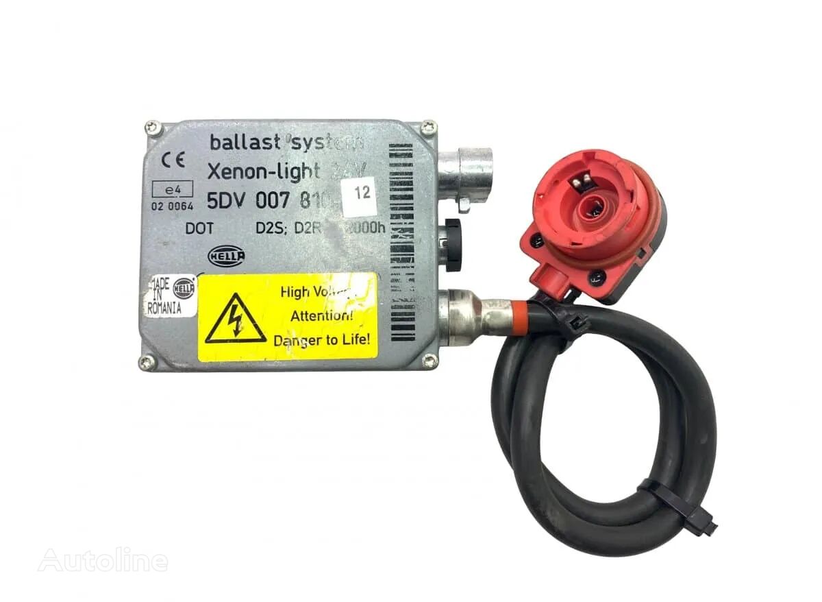 Balast Xenon Dreapta Scania senzor za Hella 5DV 007 810-12 kamiona