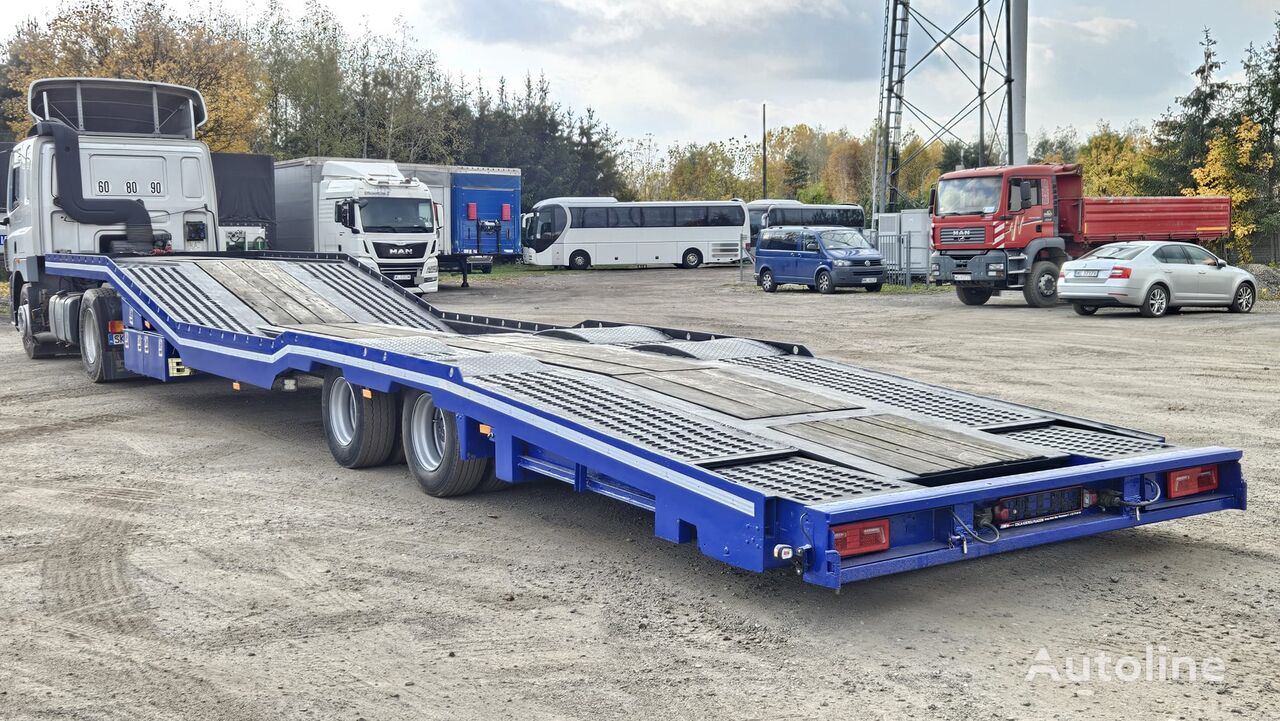 VS-mont FISCHER 2 AXLE TRUCK TRANSPORTER TRAILER poluprikolica autotransportera