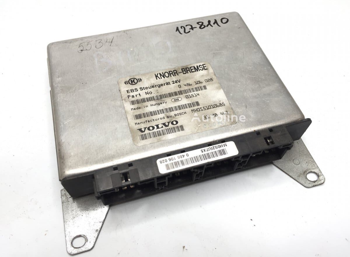 Unitate de Control EBS upravljačka jedinica za Knorr-Bremse 24V Part No. 0486106028 pentru Volvo kamiona