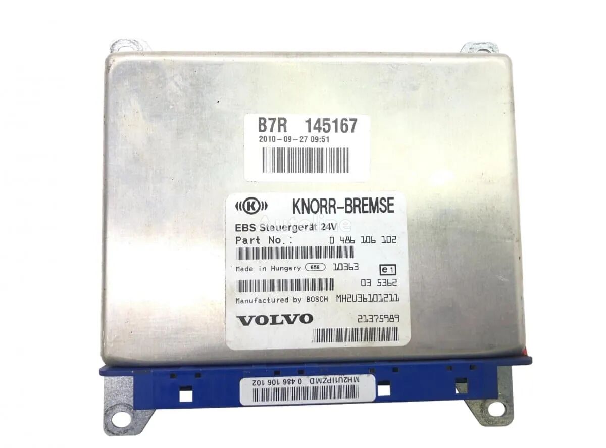 Unitate de Control EBS Volvo 21375989 0 486 106 102 upravljačka jedinica za Knorr-Bremse 21325651, 21375989, 21375986 kamiona