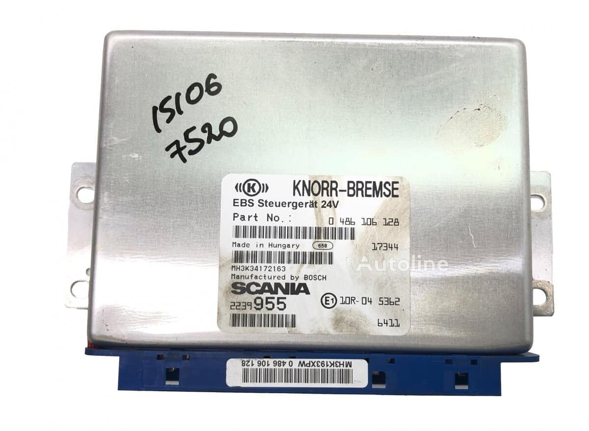 Unitate de Control EBS 2029747 upravljačka jedinica za Knorr-Bremse 24V pentru Scania, Part No. 0 486 106 128 kamiona