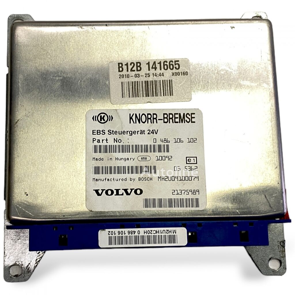 Unitate de control EBS upravljačka jedinica za Knorr-Bremse 24V Volvo Part No. 0486106102 kamiona