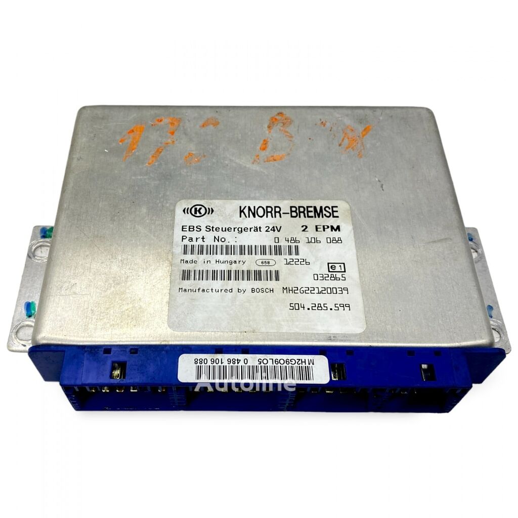Unitate de Control EBS Steuergerät 24V 046106088 504285599 MH2G22120039 upravljačka jedinica za Knorr-Bremse EBS Steuergerät 24V 2 EPM kamiona