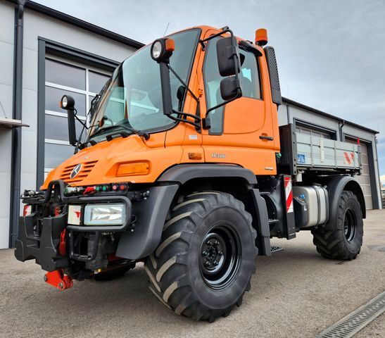 Mercedes-Benz UNIMOG U300 Agrar Euro5 Hydrostat Variopilot kiper