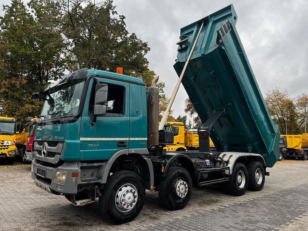 Mercedes-Benz ACTROS 4144 MP3 8X8 , KIPPER MEILLER MULDA kiper