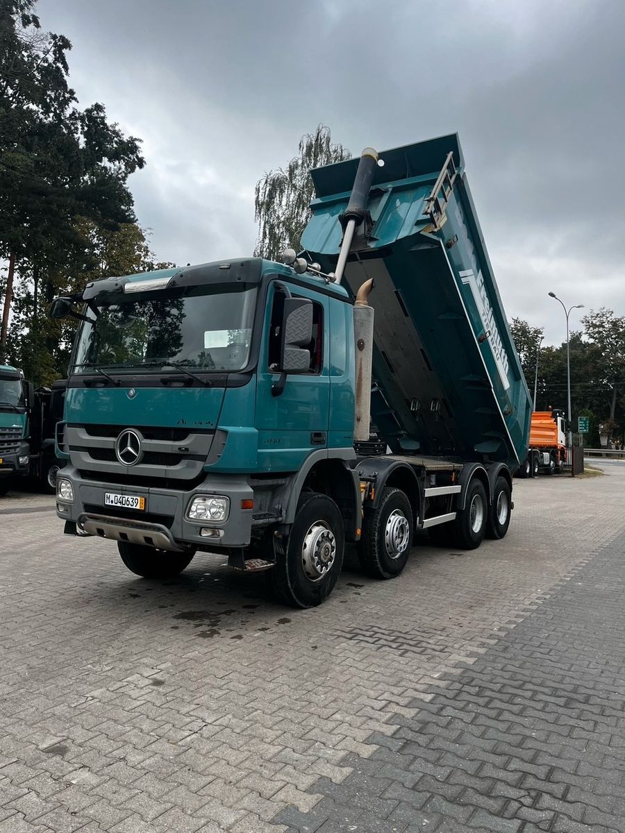 Mercedes-Benz ACTROS 4144 MP3 8X6 , KIPPER CARNEHL MULDA kiper