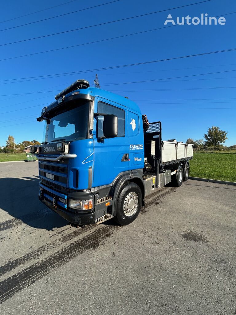 Scania r124 GBXNZ 420 kiper