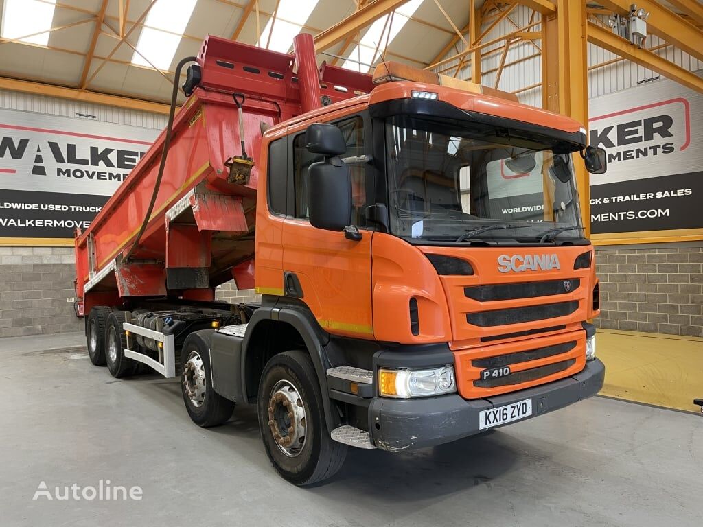 Scania P410 8X4 *EURO 6* STEEL TIPPER – 2016 – KX16 ZYD kiper