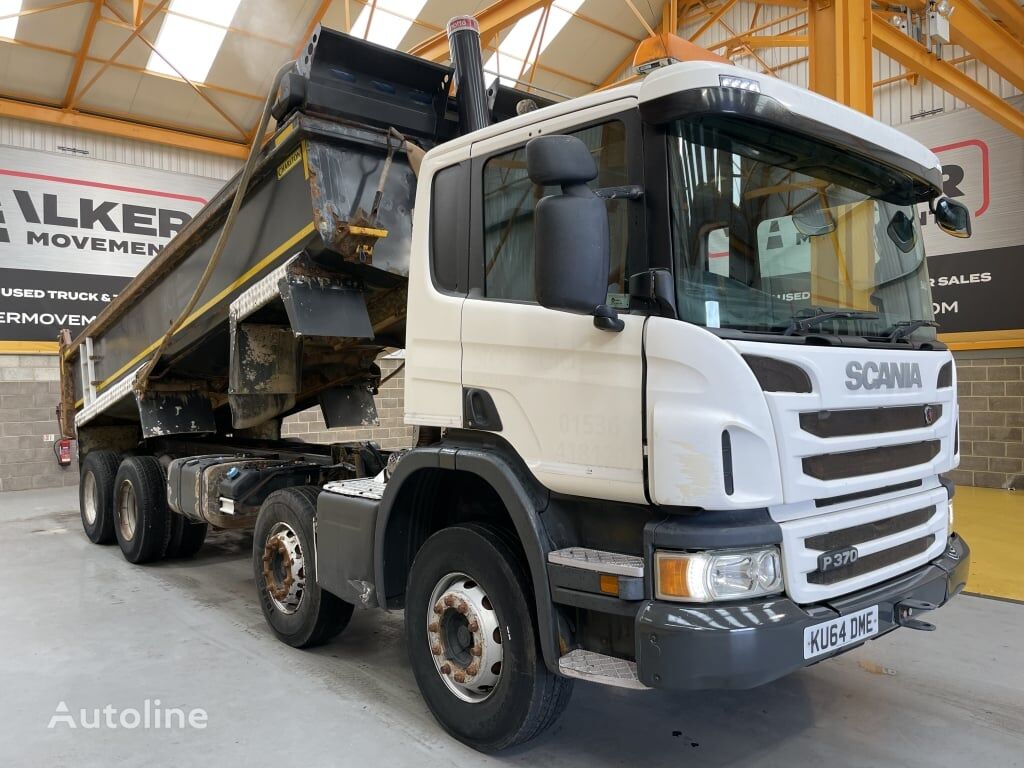 Scania P370 *EURO 6* 8X4 STEEL TIPPER – 2014 – KU64 DME kiper