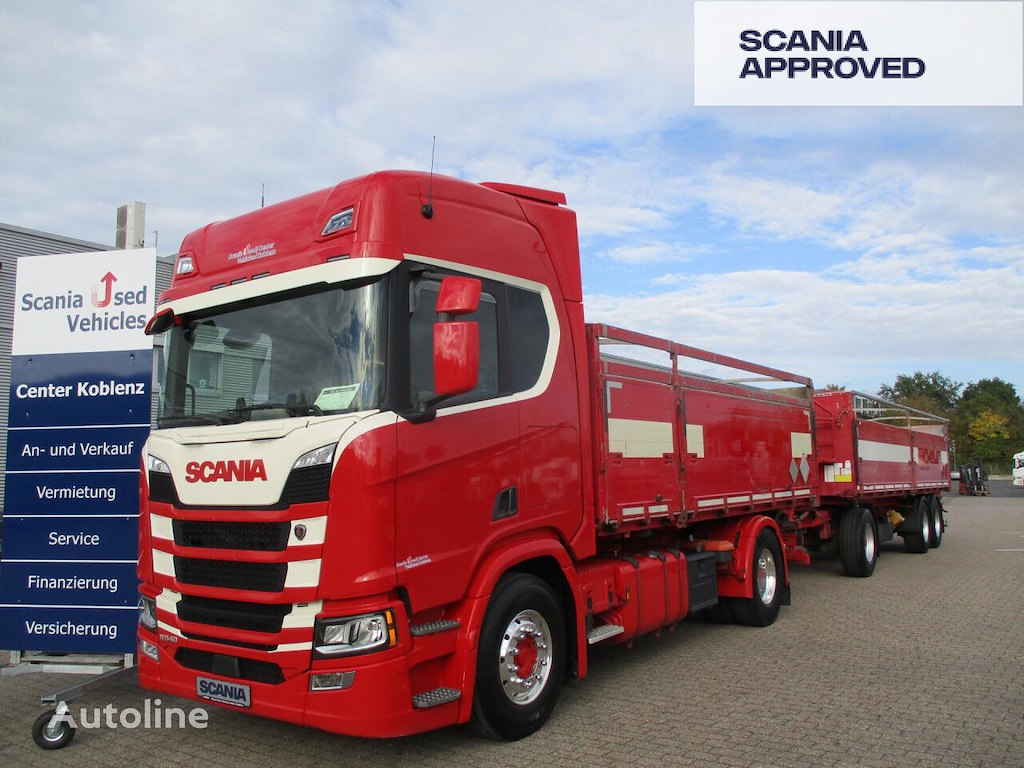 Scania R540 - 4x2 NB - KEMPF 2xS.Kipper - inkl kiper