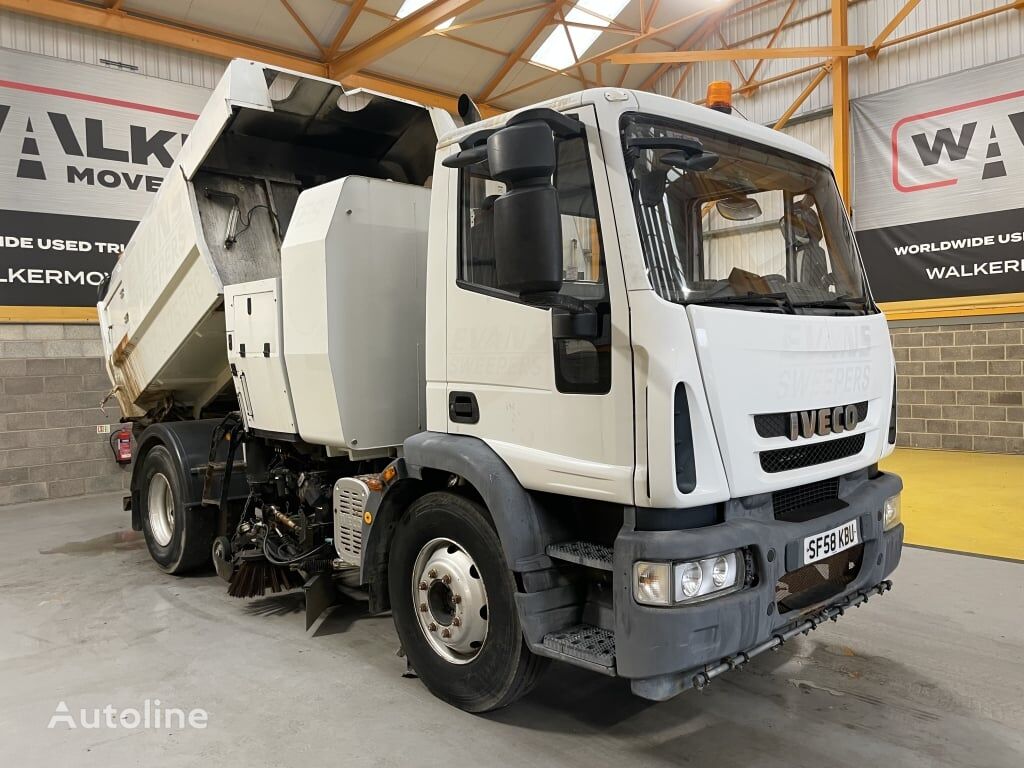 IVECO 150 E22 15 TONNE LEFT HAND DRIVE 4X2 ROAD SWEEPER – 2008 – SF58 vozilo za čišćenje ulica