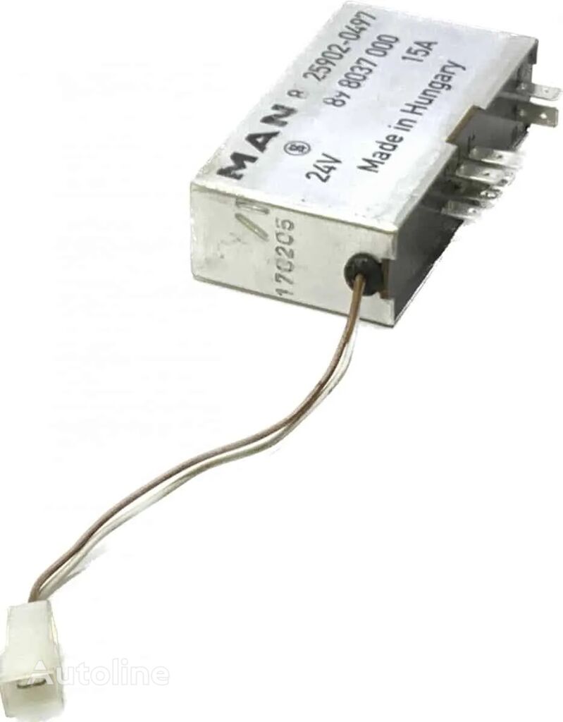 Releu preîncălzitor relej za MAN 24V 15A, Made in Hungary, cod 81259020497 kamiona