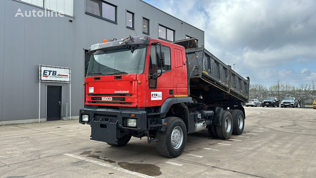 IVECO Eurotrakker 260 E 34 (6X6 / GRAND PONT & LAMES / BIG AXLE & STEE kiper