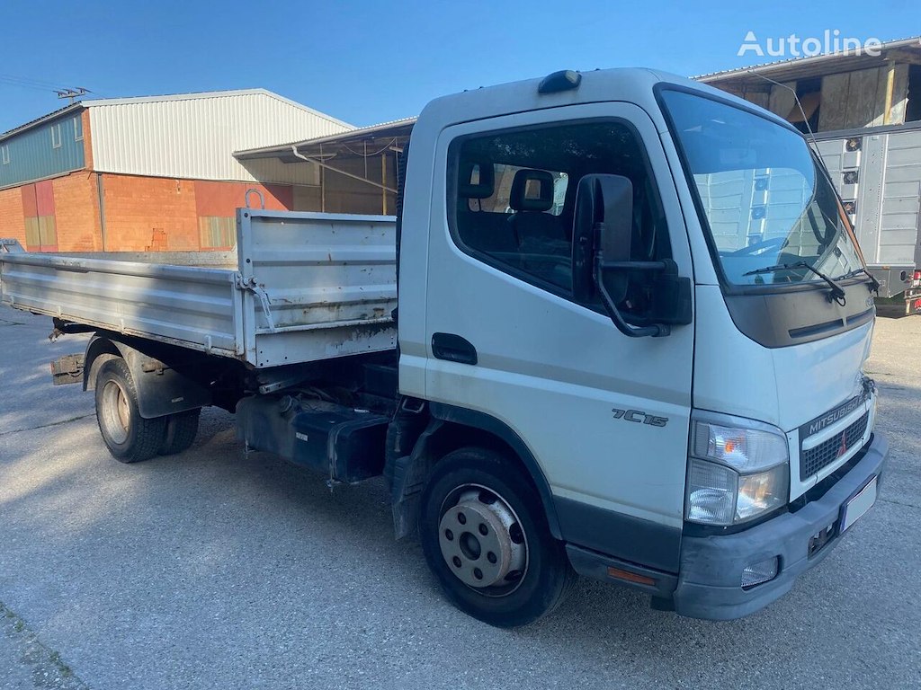 Mitsubishi Fuso FE85 3 way Meiller tipper kiper