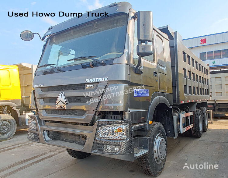 Sinotruk Howo Second Hand Dumper Truck for Sale in UAE kiper