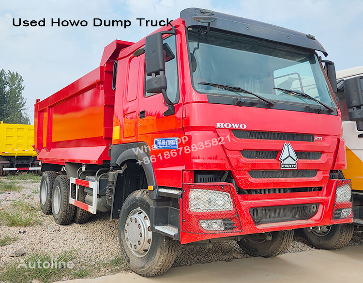 Howo Pre owned Dump Truck 6x4 Diesel for Sale in Malawi kiper