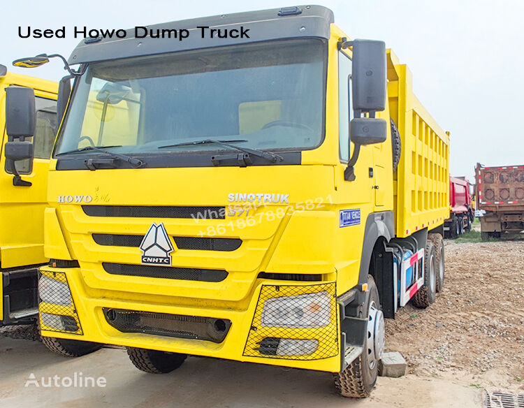 10 Wheeler Sinotruk Howo 2nd Hand Dumper Dump Truck for Sale kiper