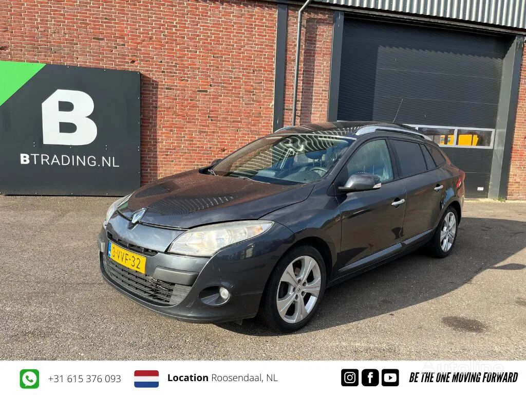 Renault Megane Estate Van - Grijs kent. - Klima-Navi - Bose - Cruise - 6 karavan