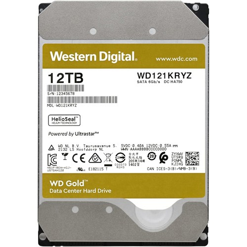 Western Digital 6TB WD Gold Enterprise Hard disk SATA 256MB | WD6004FRYZ