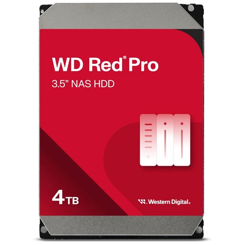 Western Digital 4TB WD Red Pro NAS Hard disk 3.5″ SATA 6Gb/s 256MB | WD4005FFBX