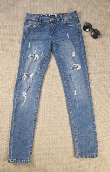 Nice&Chic skinny farmerke pocepane