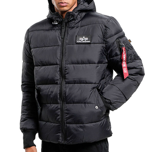 MUSKA ALPHA JAKNA HOODED PUFFER ALPHA FD