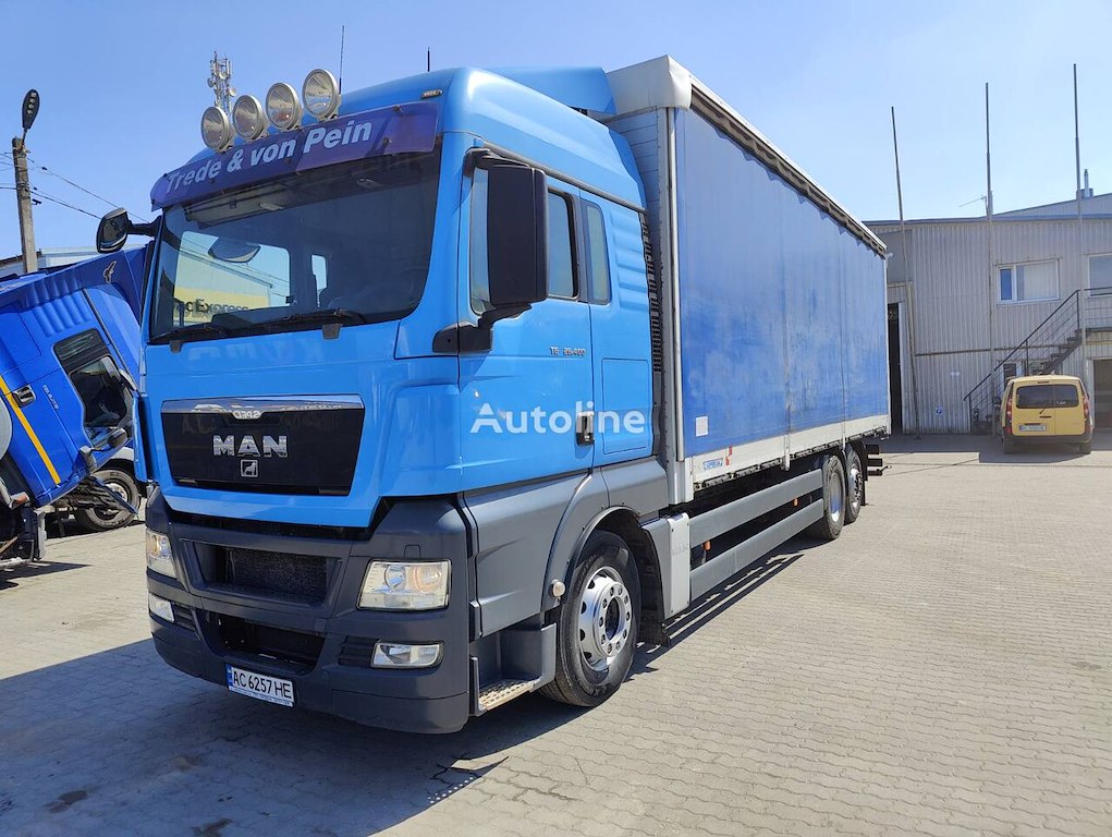 MAN TGX 26.400 kuzov (8.5m/2.48m/2.8m) V Ukraini ne pratsiuvala PDV kamion s ravnom platformom