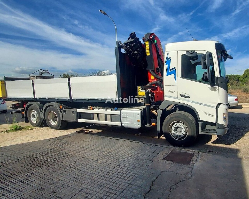 Volvo 420 6×2 PALFINGER PK 26002 AÑO 2022 kamion s ravnom platformom