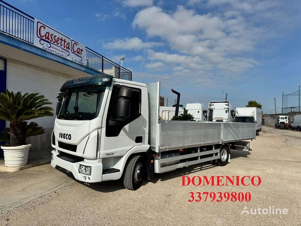 IVECO EUROCARGO 75E21 CASSONE FISSO kamion s ravnom platformom