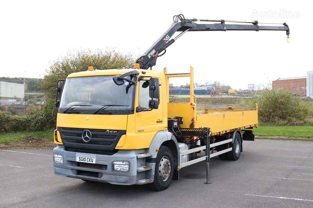 Mercedes-Benz AXOR 1824 kamion s ravnom platformom