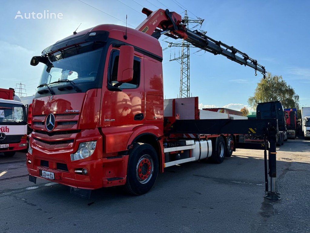 Mercedes-Benz Actros 2548L kamion s ravnom platformom