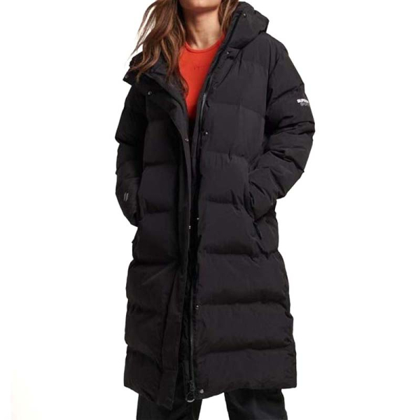 SUPERDRY JAKNA HOODED LONGLINE ZA ŽENE