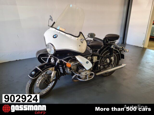 BMW R 60 mit Beiwagen motocikl