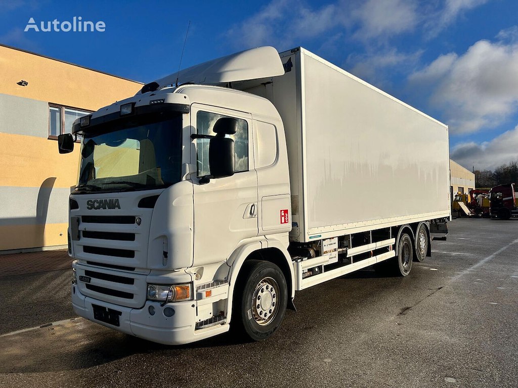 Scania G420 6X2*4 EURO4 + RETARDER + BOX HEATING kamion furgon