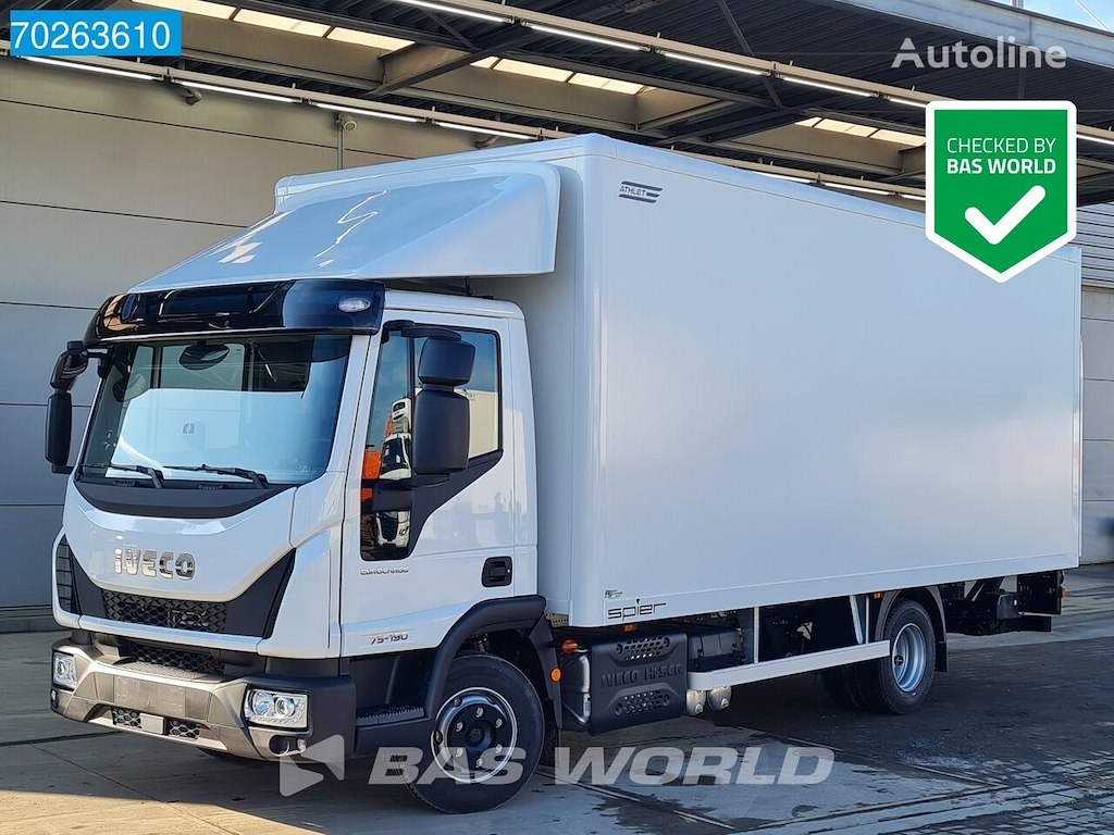 IVECO Eurocargo 75E190 4X2 NEW 7.5tonner Manual Ladebordwand ACC Euro kamion furgon