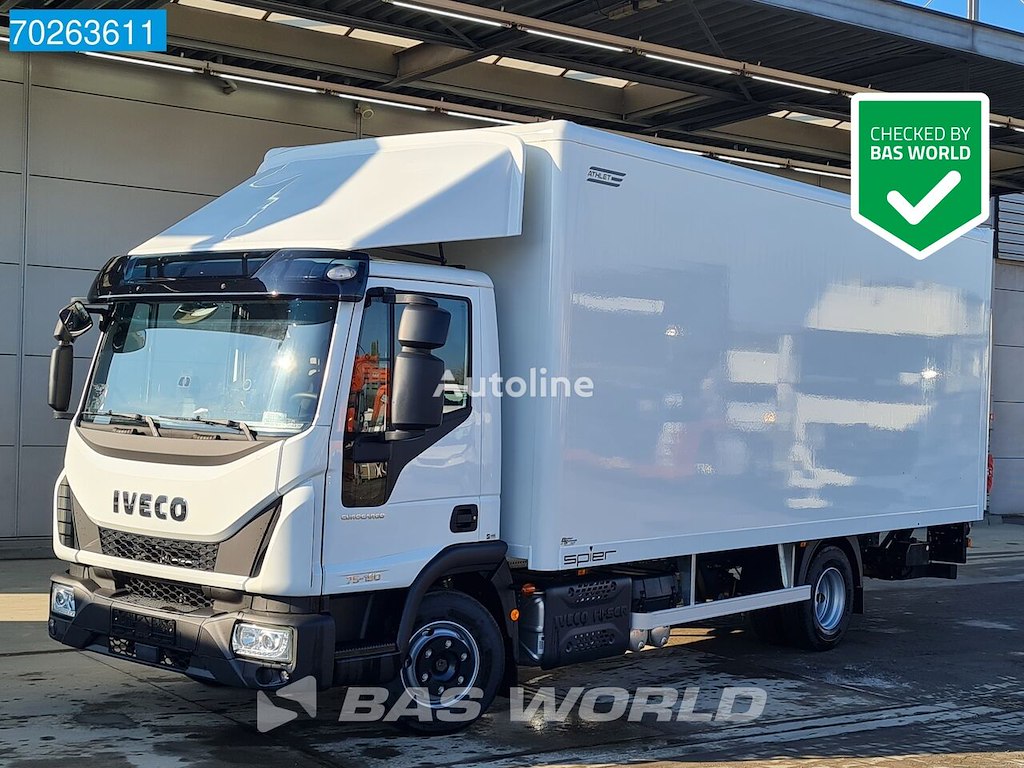 IVECO Eurocargo 75E190 4X2 NEW 7.5tonner Manual Ladebordwand ACC Euro kamion furgon