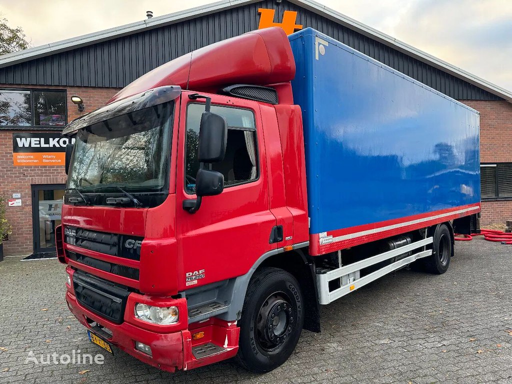 DAF CF 75.250 4X2 EURO 5 Airco LBW Zijdeur NL Truck €6750 kamion furgon