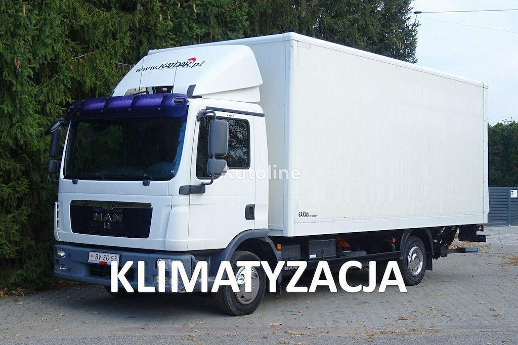 MAN TGL12.220 Euro 5 kontener 15 palet winda klapa Sprowdzony 4.6dm³ kamion furgon