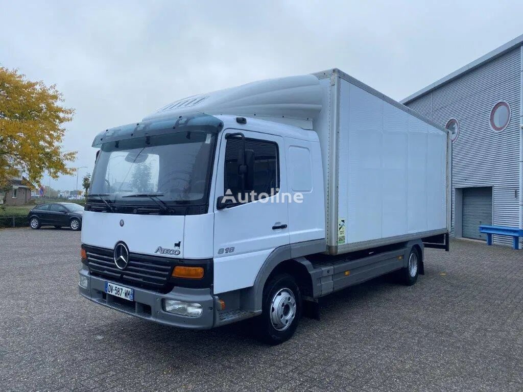 Mercedes-Benz Atego 818 / CLOSED BOX / LIFT / ONLY:472313KM / AIRCO / OLD TACH kamion furgon