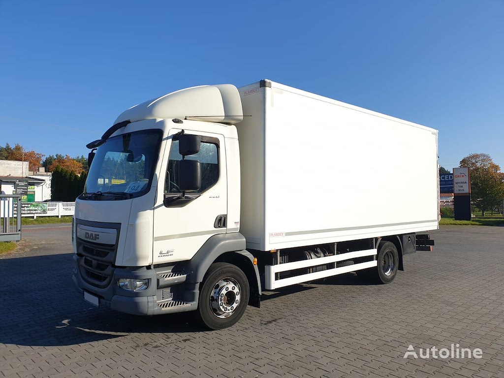 DAF LF 220 FA CONTAINER + LIFT kamion furgon