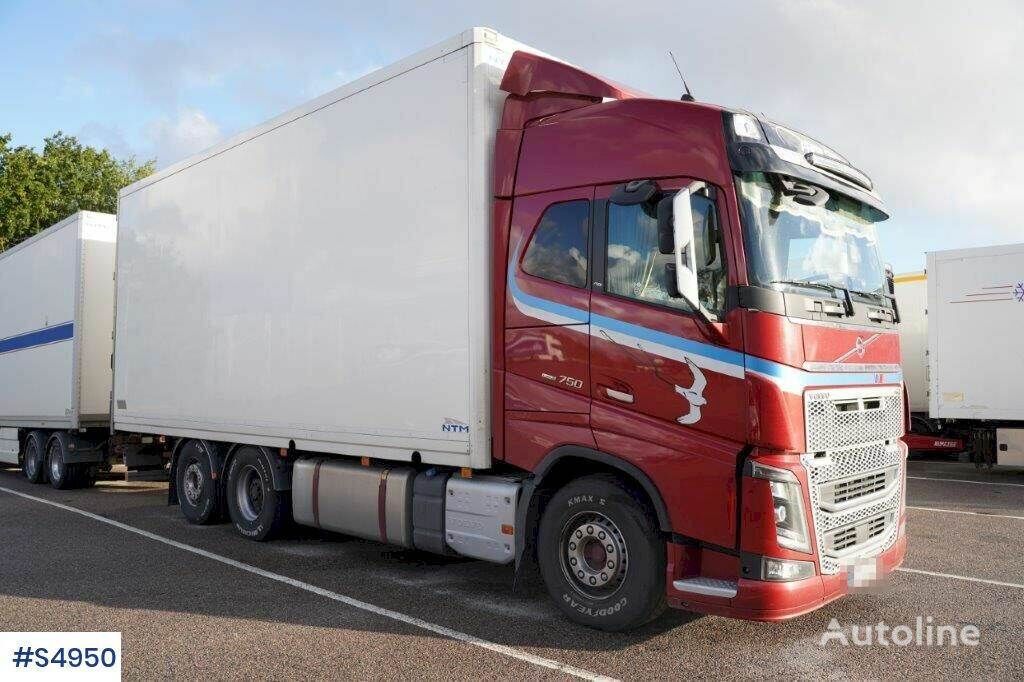 Volvo FH16 750 Box truck, SEE VIDEO kamion furgon